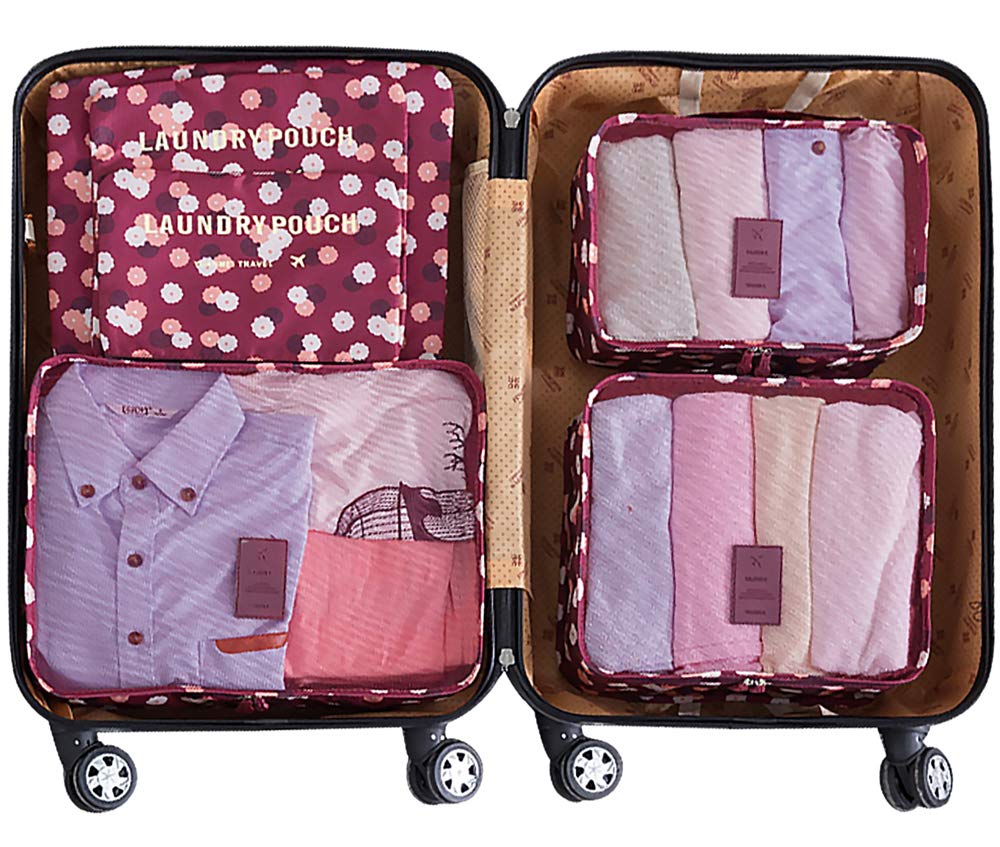 Shop Travel Cubes,Mossio 7 Piece Compact Carr – Luggage Factory