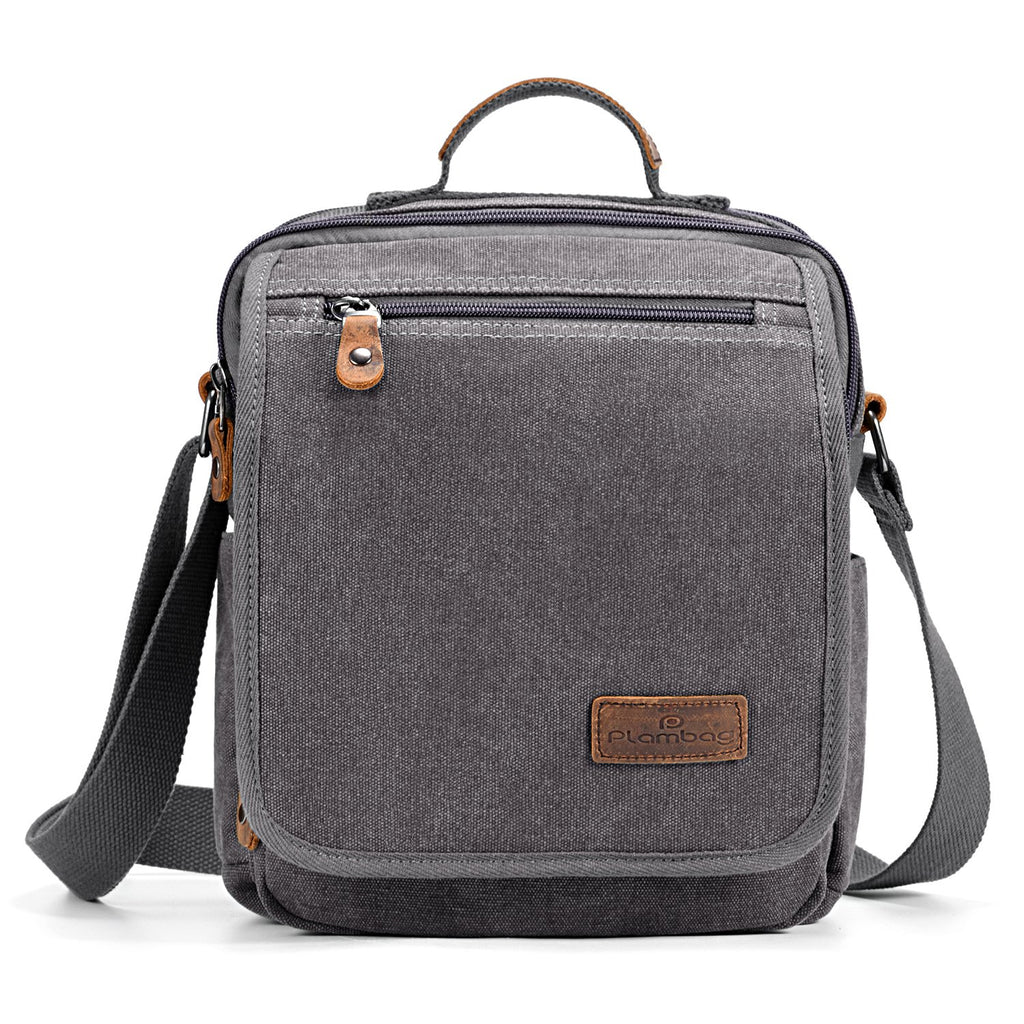 Shop Plambag Canvas Messenger Bag Small Trave – Luggage Factory