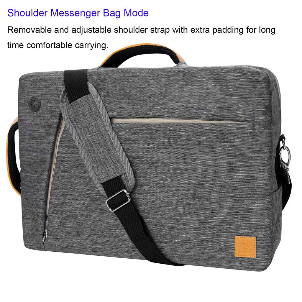 Universal Hybrid Laptop Messenger Bag Backpack Briefcase for HP 11.6 12 ...