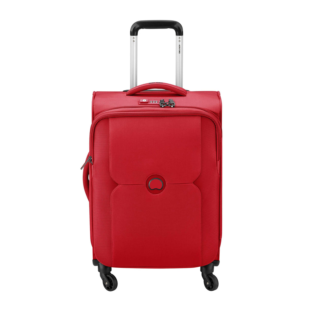 Shop Delsey Suitcase, Red (Rouge) – Luggage Factory