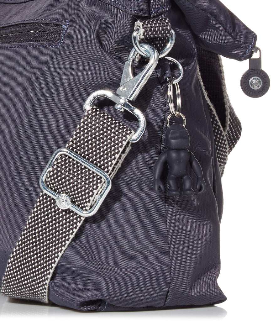 Shop Kipling Eleva Large Handbag, Night Grey – Luggage Factory