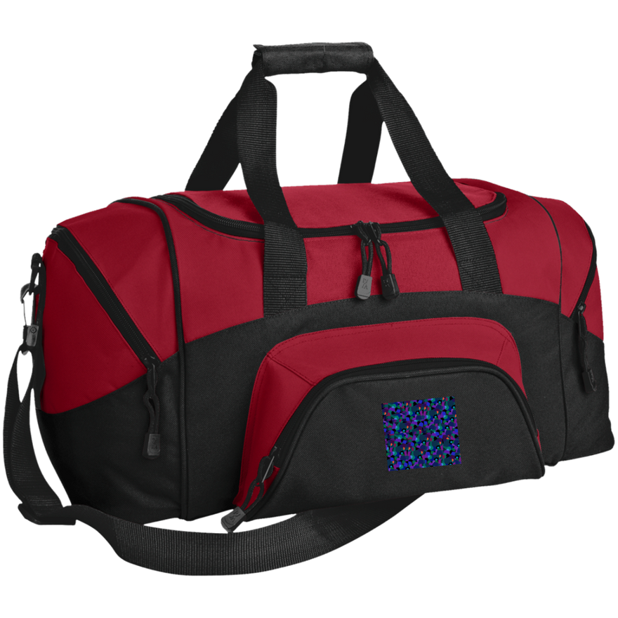 Colorblock Sport Duffel Bag