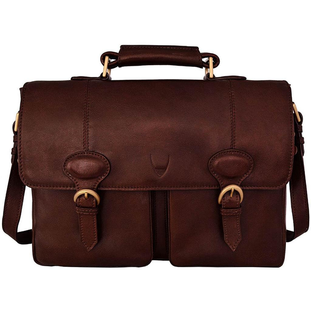 Shop Hidesign Parker 2 Compartment Briefcase – Luggage Factory