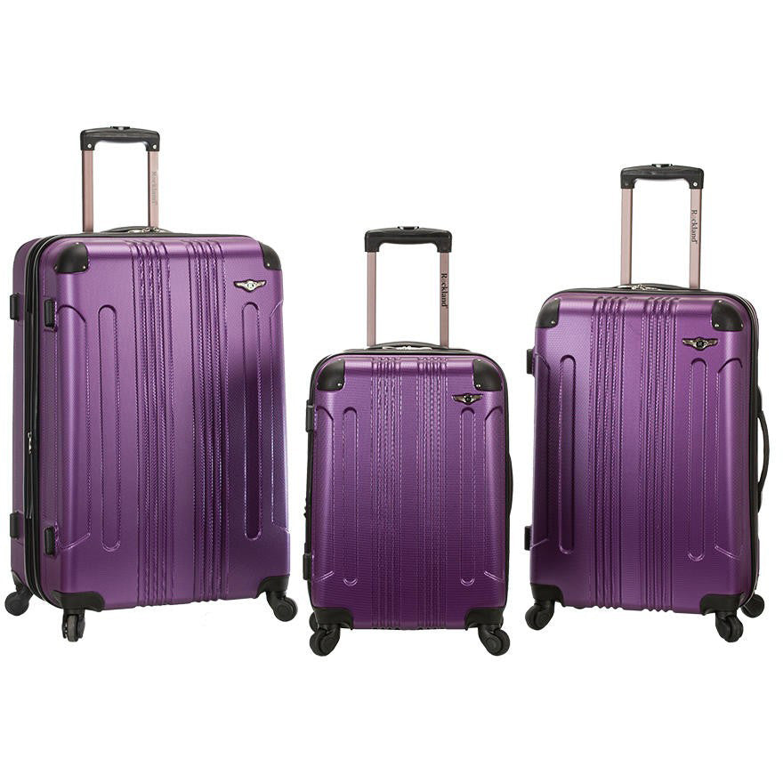 Shop Rockland Luggage Sonic 3 Piece Hardside – Luggage Factory