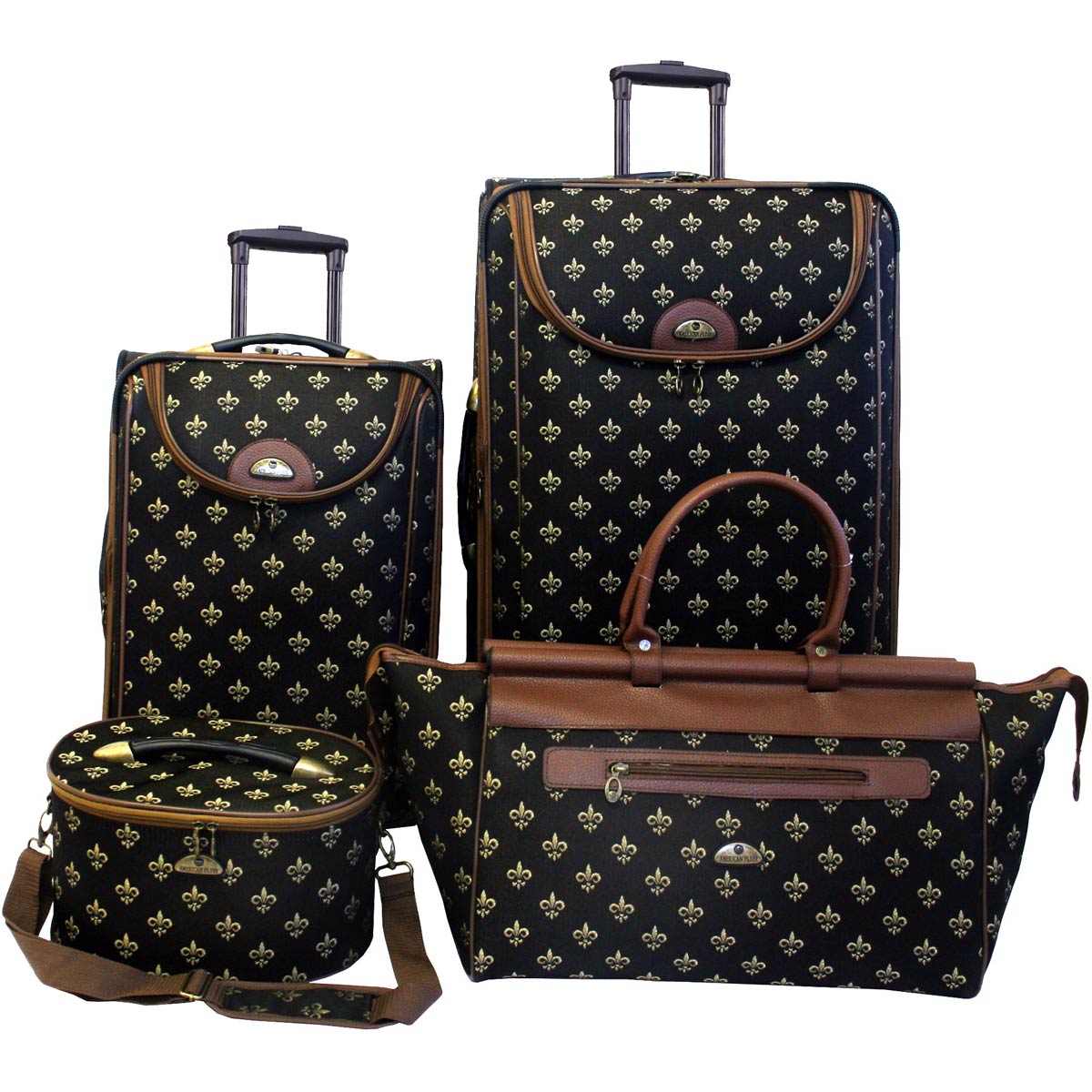 Shop American Flyer Fleur De Lis 4 Piece Lugg – Luggage Factory