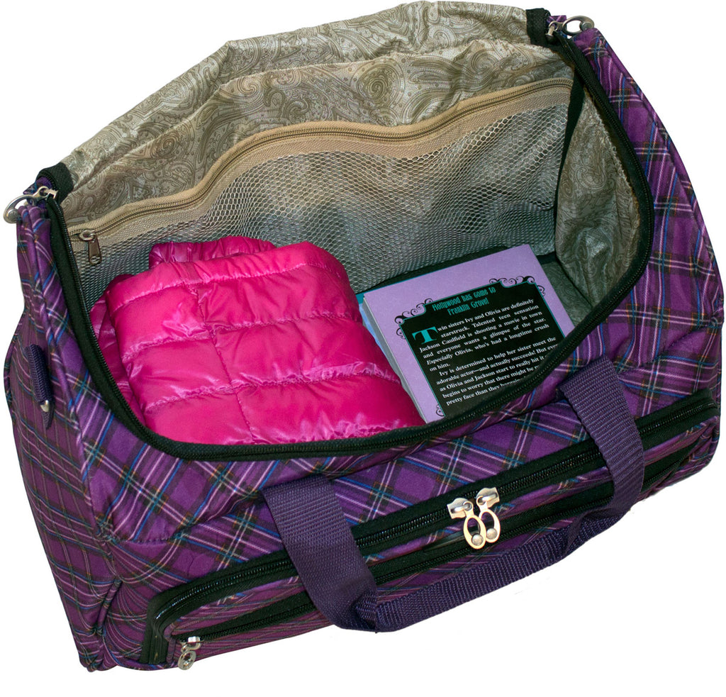 Shop American Flyer Plaid 5 Piece Luggage Set – Luggage Factory
