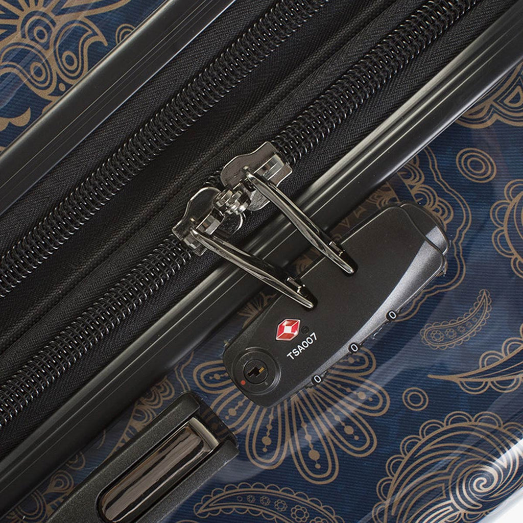 Shop Heys Indigo Paisley 21In Expandable Spin – Luggage Factory