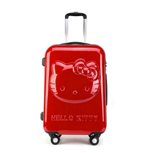 Shop Girls Hello Kitty Trolley Suitcase 3D Ca – Luggage Factory