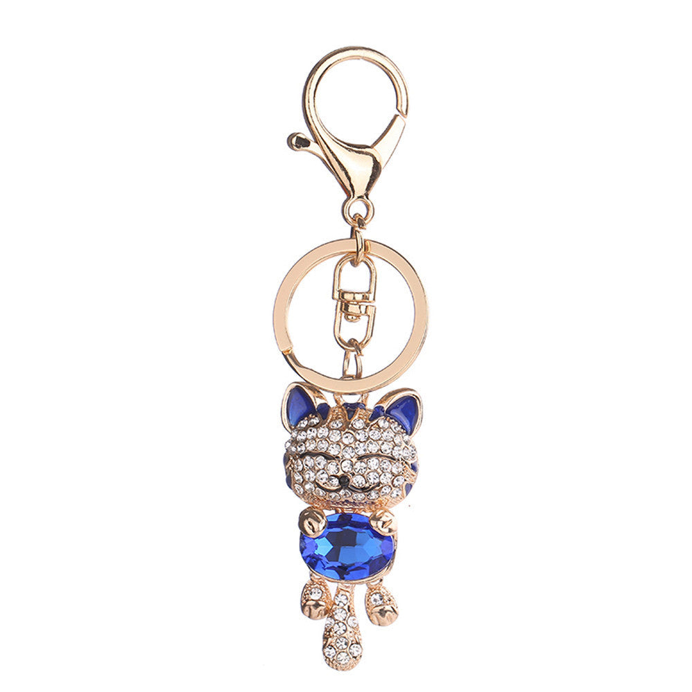 Shop Rhinestone Alloy Cat Sparkling Charm Key – Luggage Factory