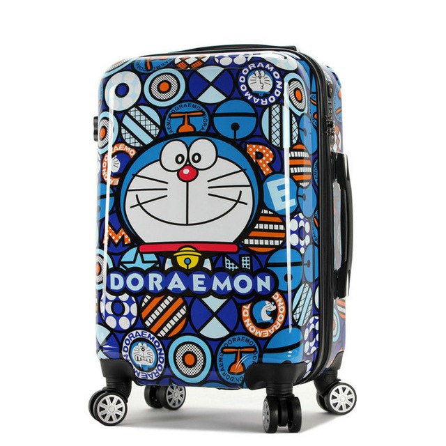 Shop New Doraemon Cartoon Luggage Men And Wom – Luggage Factory