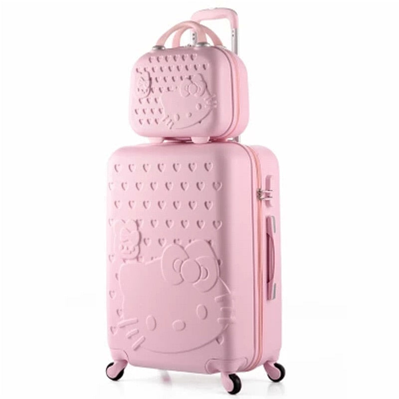 Shop 14+20 Inch Hello Kitty Suitcase,Spinner – Luggage Factory