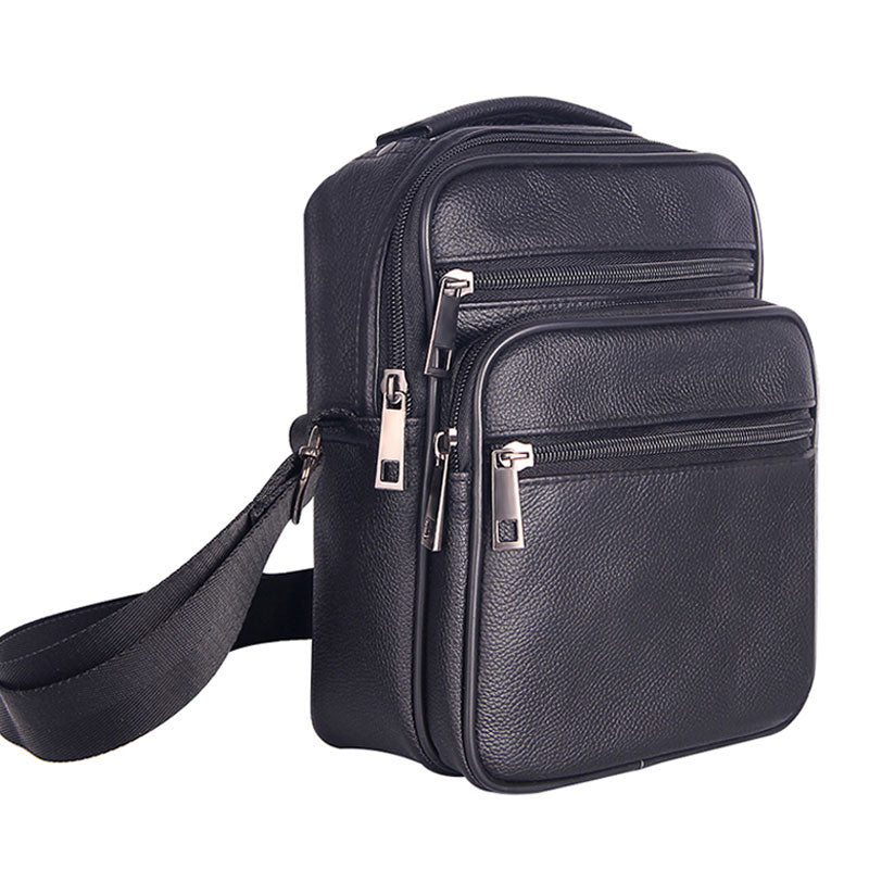 Shop Mens Leather Small Messenger Bag Satchel – Luggage Factory