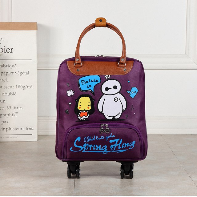 Shop Women Cute Wheeled Trolleys Bag Suitcase – Luggage Factory